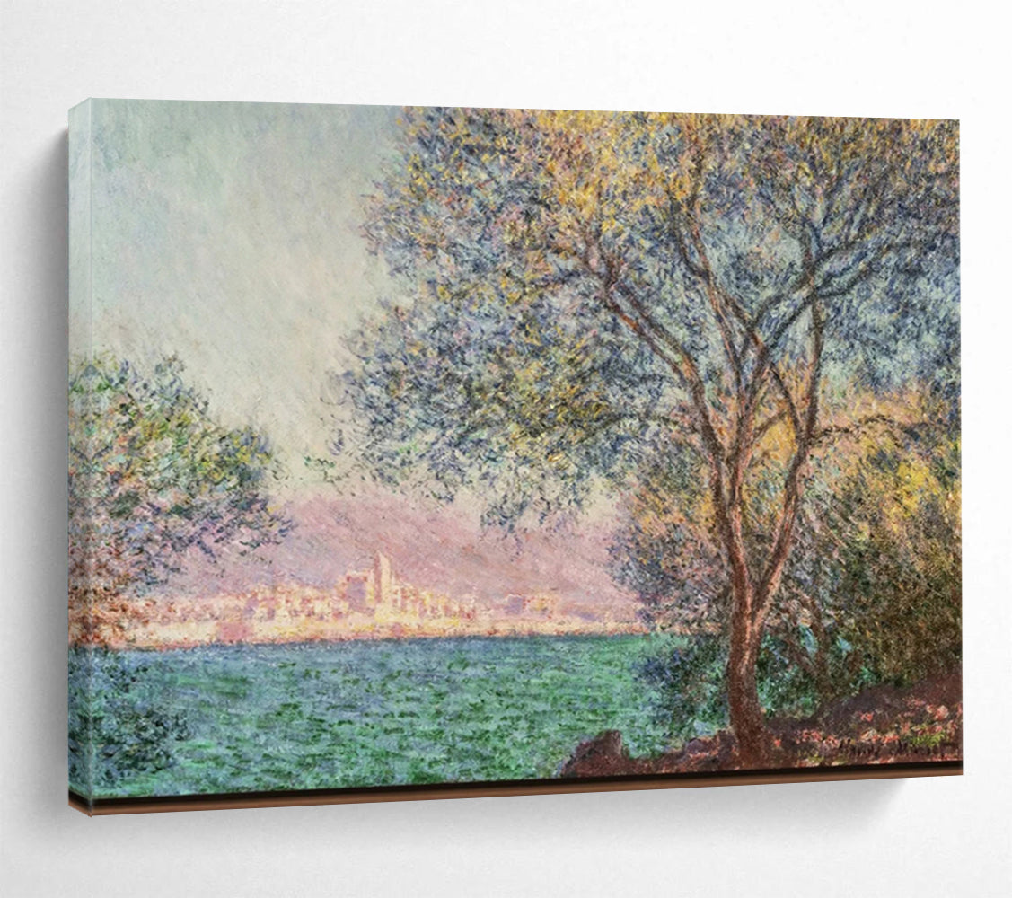 Monet - Style Scenic Painting - For Elegant Living Rooms LargeART1610 ...
